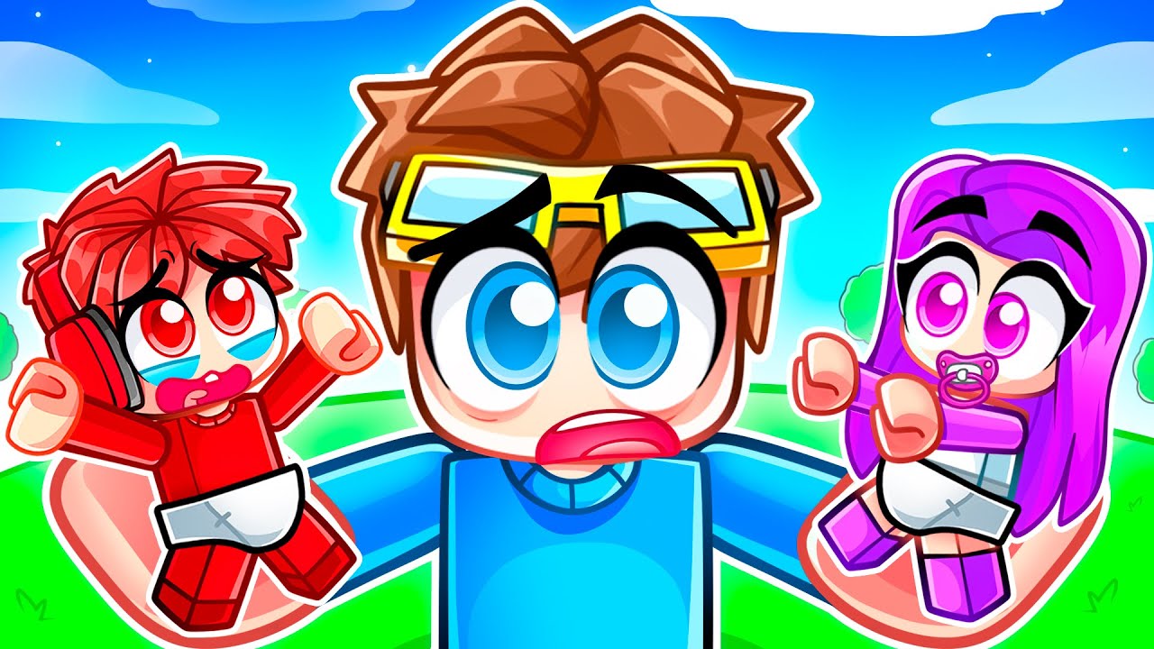 Turning My Friends Into BABIES In Roblox! - YouTube