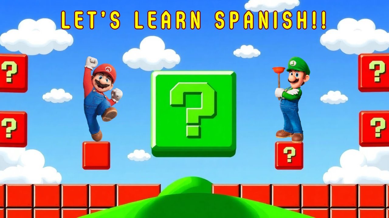 Mario's FUN Spanish Shape Adventure! - YouTube