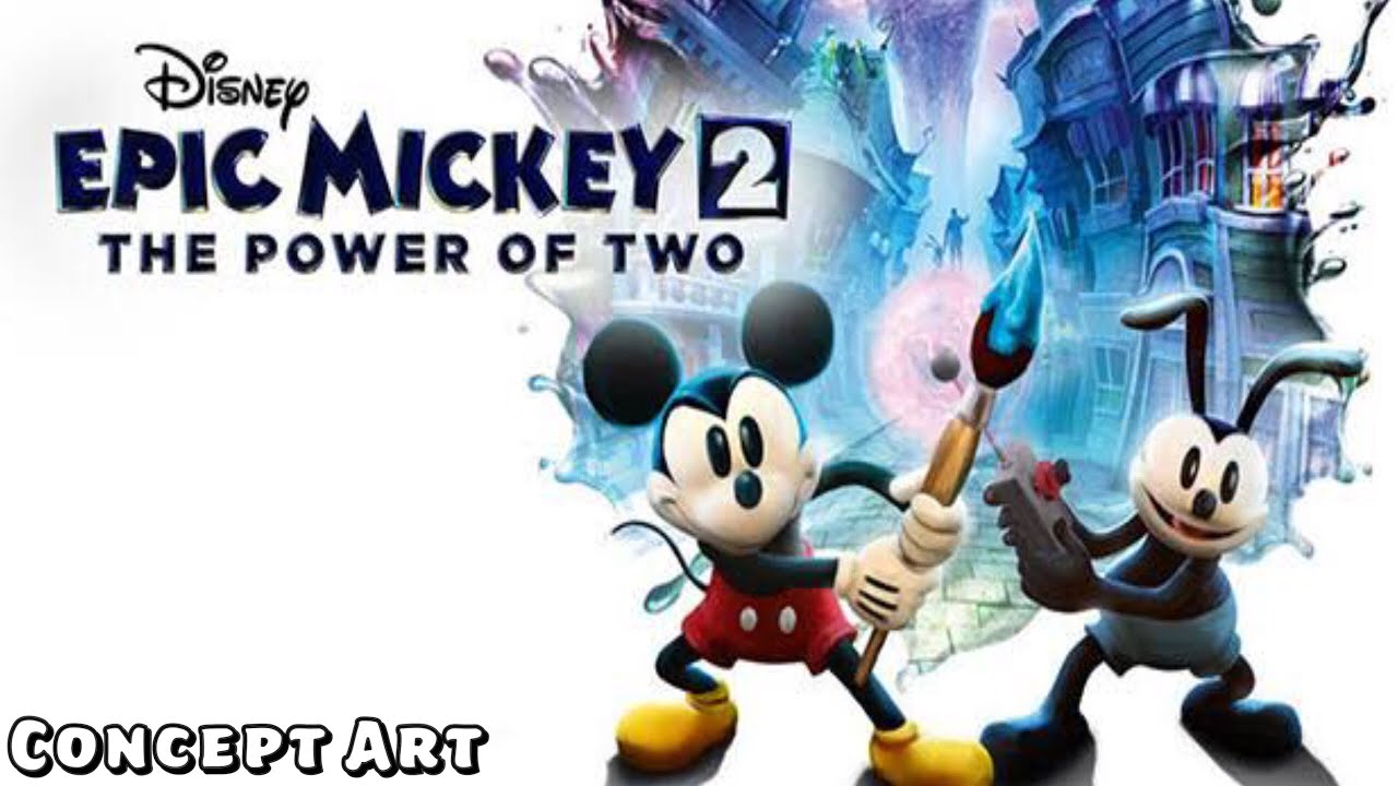 Epic Mickey 2: The Power Of Two (Concept Art) - YouTube