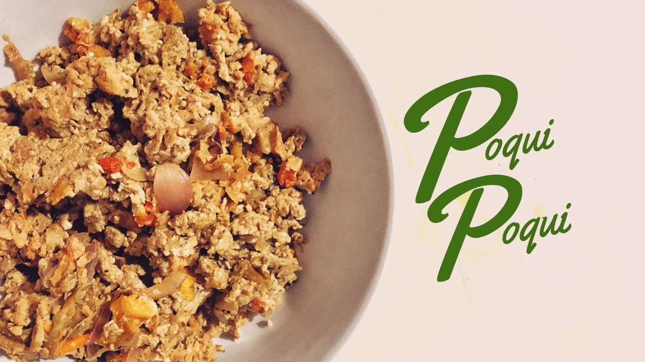 How to cook Poqui Poqui? - YouTube