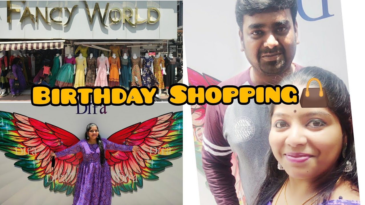Birthday shopping🛍️💸#Difa store#Fancy world#veena&deena vlogs😍 - YouTube