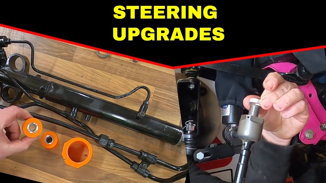 STEERING RACK SPACERS AND RACK UPGRADES : MX5 turbo build pt34 - YouTube