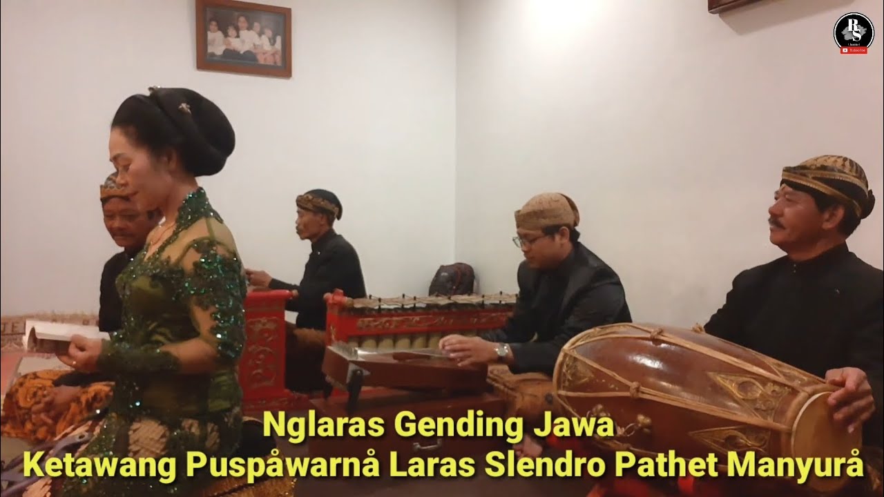 Nglaras Gending Jawa Ketawang PUSPÅWARNÅ Gamelan Siteran #karawitan # ...