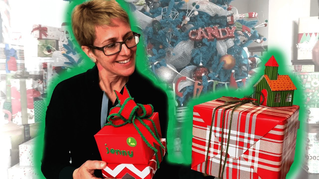 How to Wrap a Christmas Gift | Expert Wrapper Advice - YouTube