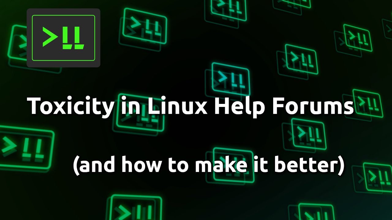 Toxicity in Linux Communities and Help Forums: A real (but solvable ...