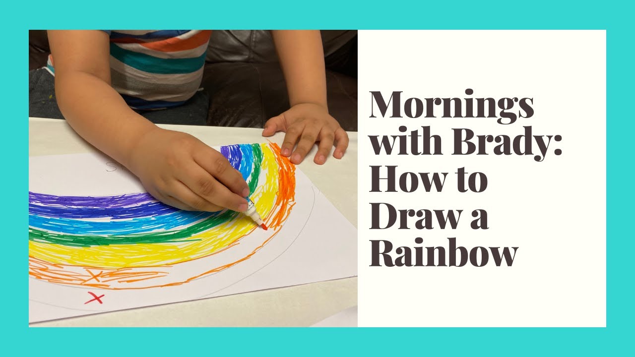 How to Draw a Rainbow - YouTube