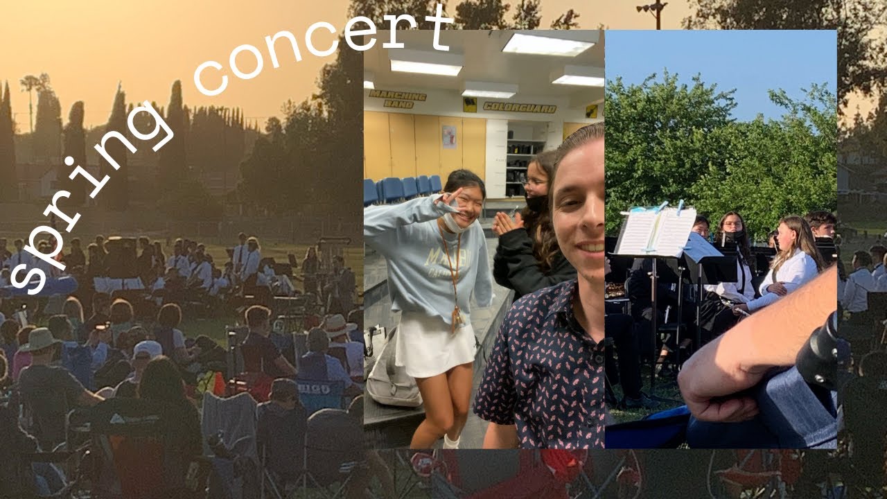 spring concert vlog ! + interviews - YouTube