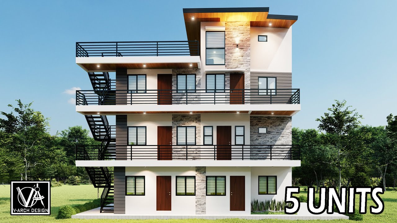 Simple Apartment Building Design