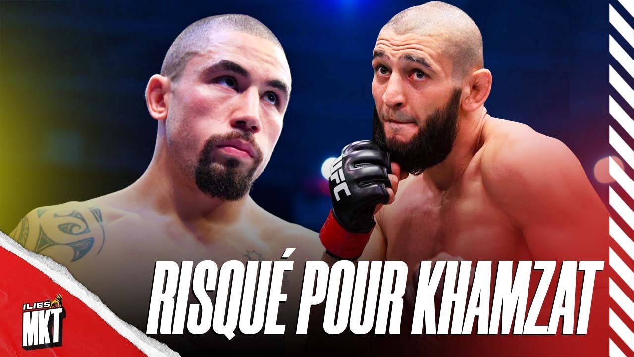 KHAMZAT CHIMAEV DÉFIE ROBERT WHITTAKER 😱 GROSSE PRISE DE RISQUE 🔥 - YouTube