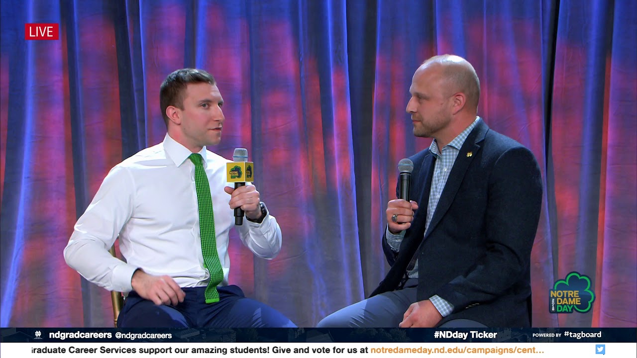 Brant Ust '01 - Notre Dame Day 2018 - YouTube