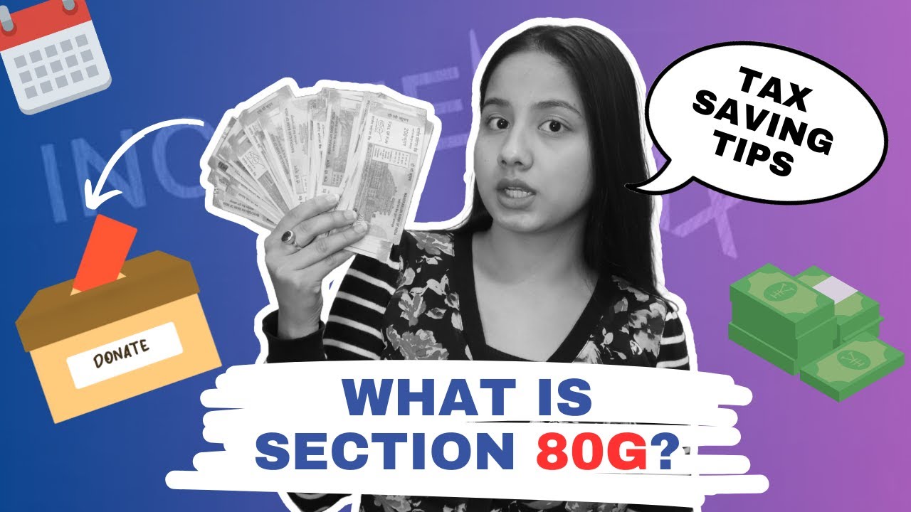 Section 80G🤑Tax Deductions on your Donations💸Tax Saving Tips - YouTube