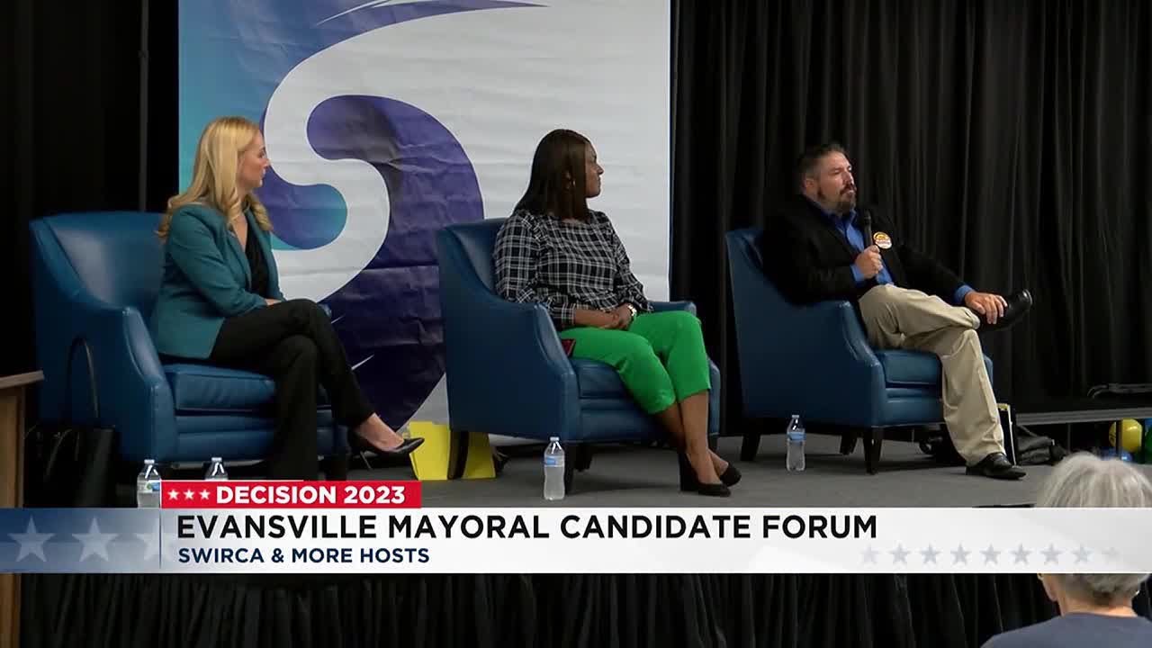 Evansville Mayoral Candidate Panel Held Monday At Swirca Youtube