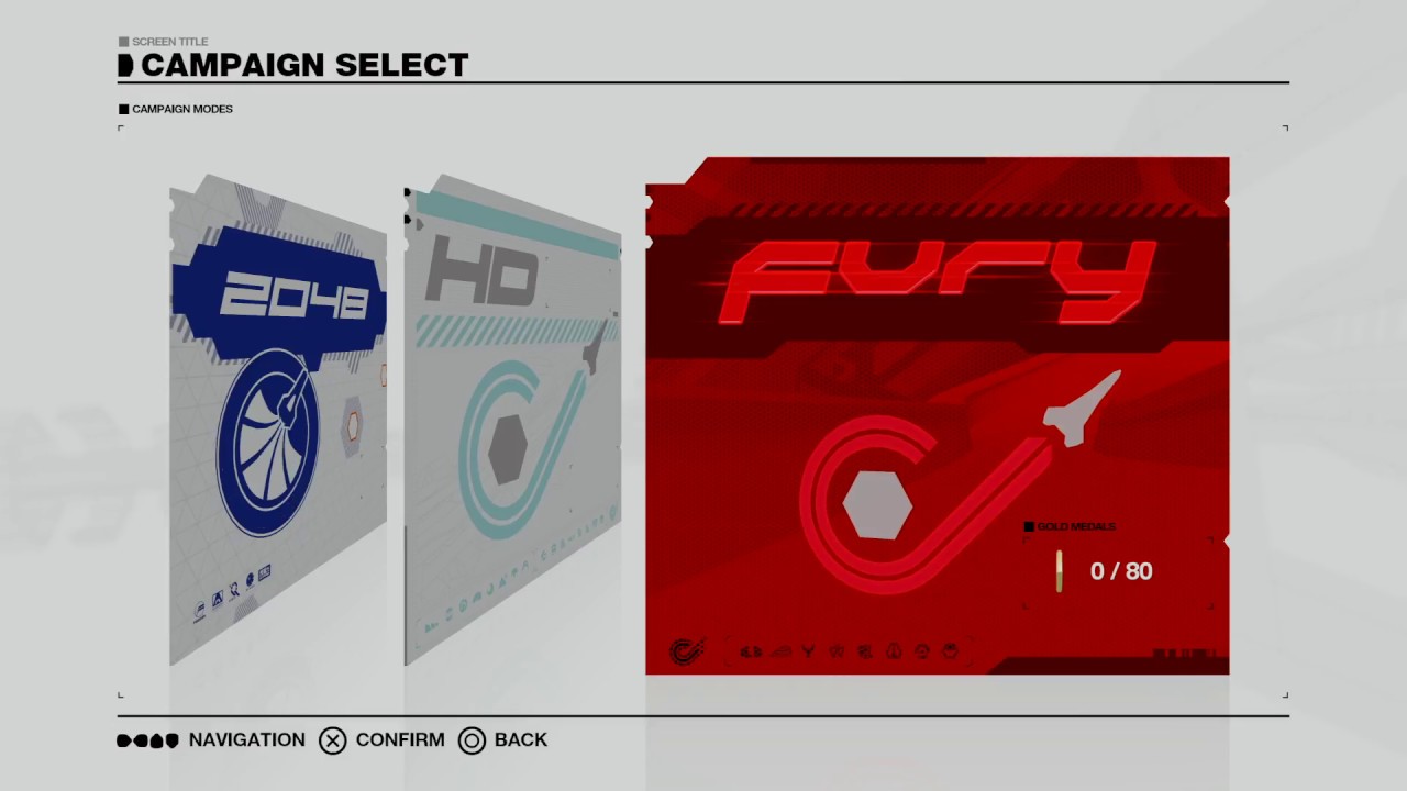 WIPEOUT OMEGA Home Menu Interface + Options (PS4Pro) - YouTube