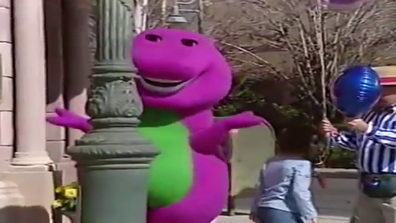 Barney and Family Guy - Anything can happen in The Neighborhood of Make ...
