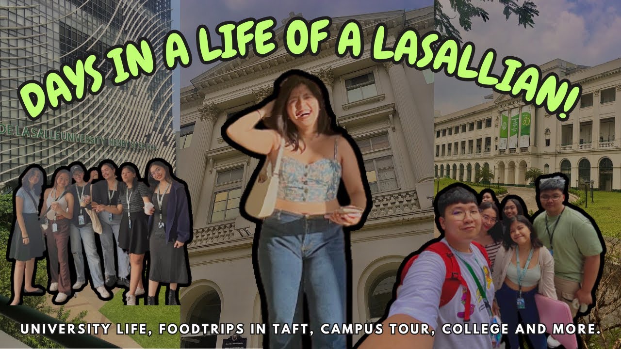 DAYS IN A LIFE OF A LASALLIAN!! | Mell Annie - YouTube