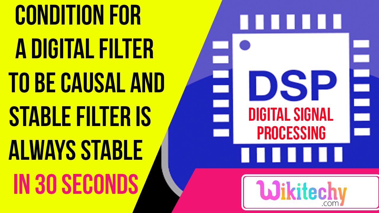 Condition For A Digital Filter To Be Causal And Stable Dsp Interview condition-for-a-digital-filter-to-be-causal-and-stable-dsp-interview