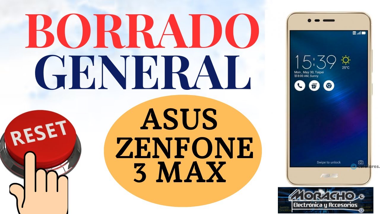 Hard Reset Asus Zenfone 3 Max (TUTORIAL) - YouTube