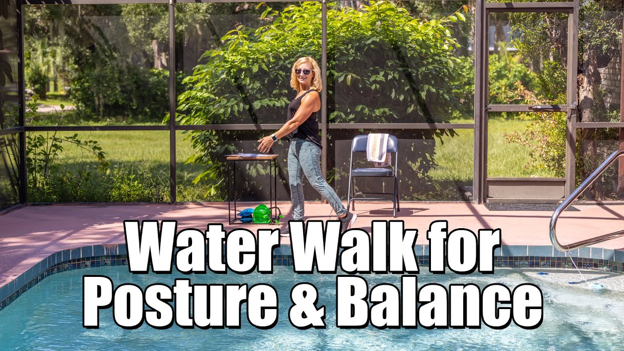 Water Walking for Posture & Balance - YouTube