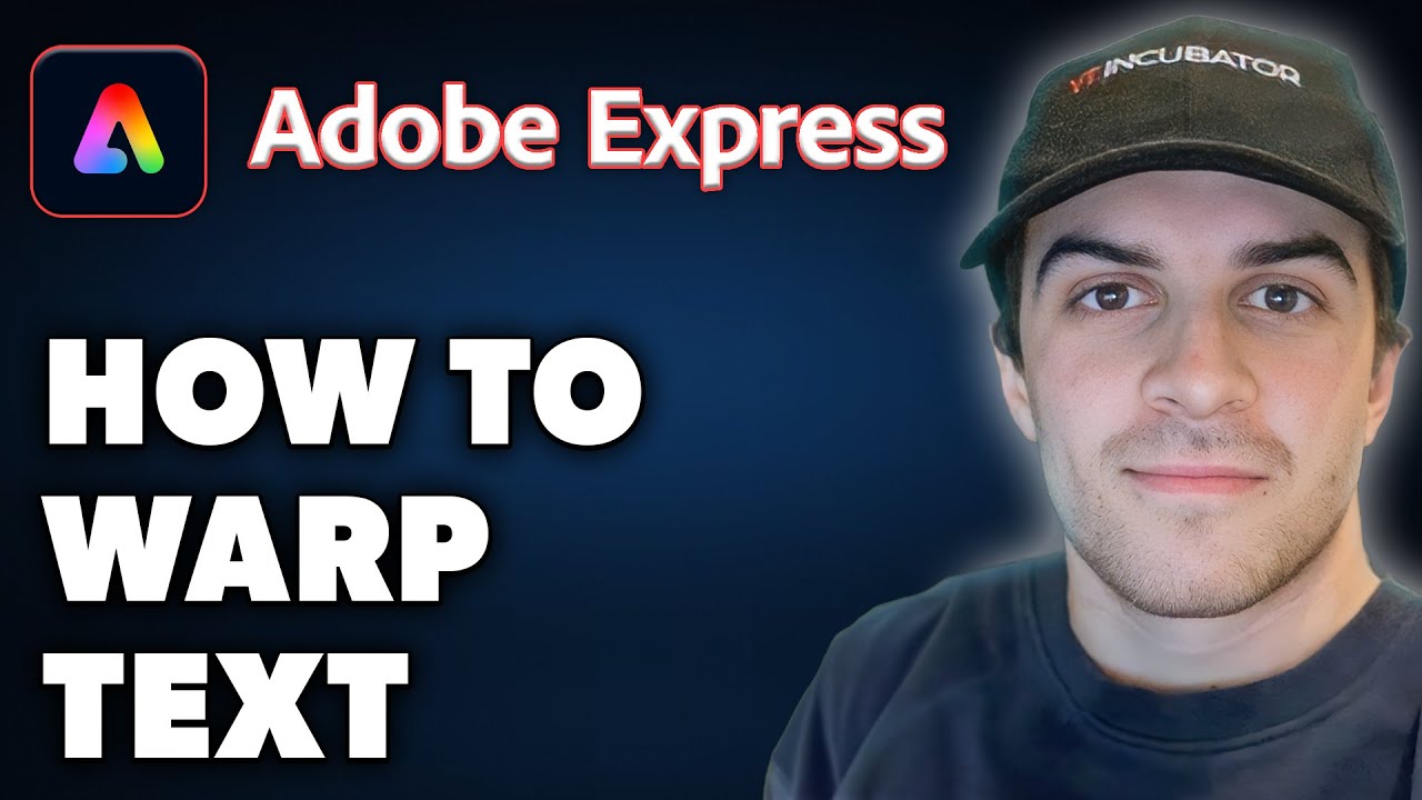 How to Warp Text in Adobe Express (Full 2024 Guide) - YouTube