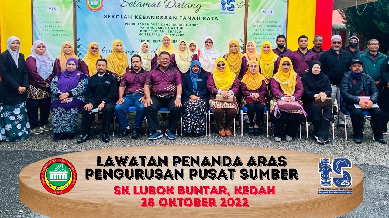 Lawatan Penanda Aras SK Lubok Buntar, Kedah - Pengurusan Pusat Sumber ...