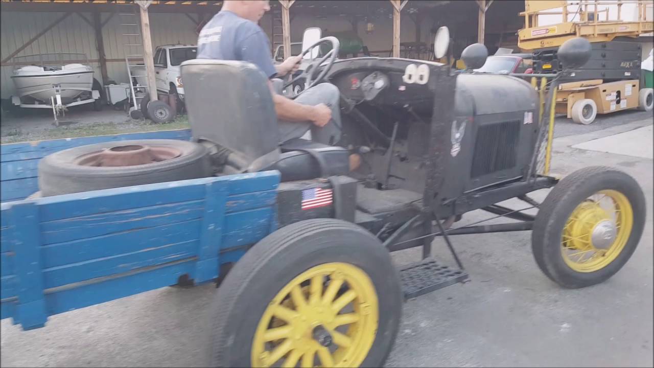 Vintage 1929 Ford Model A Doodlebug FoMoCo Rex-Ford Rear / Rebuilt ...