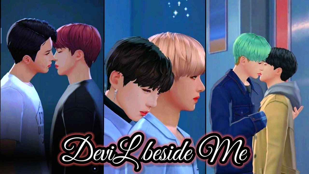 devil beside me eps 17 || taekook bts universe story game || Indonesia ...