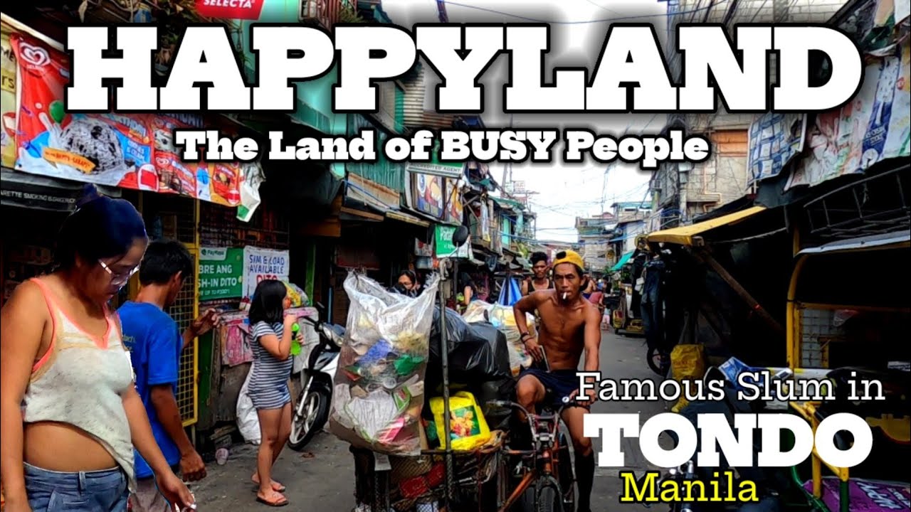 🔴 HAPPYLAND | A Land of a BUSY People | FAMOUS SLUM in the Philippines ...