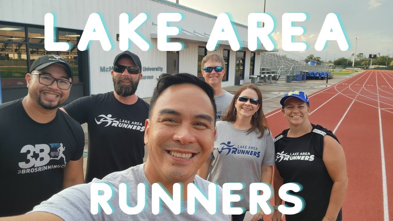 3 Bros visit Lake Area Runners and Darrell's Famous Po Boys - YouTube