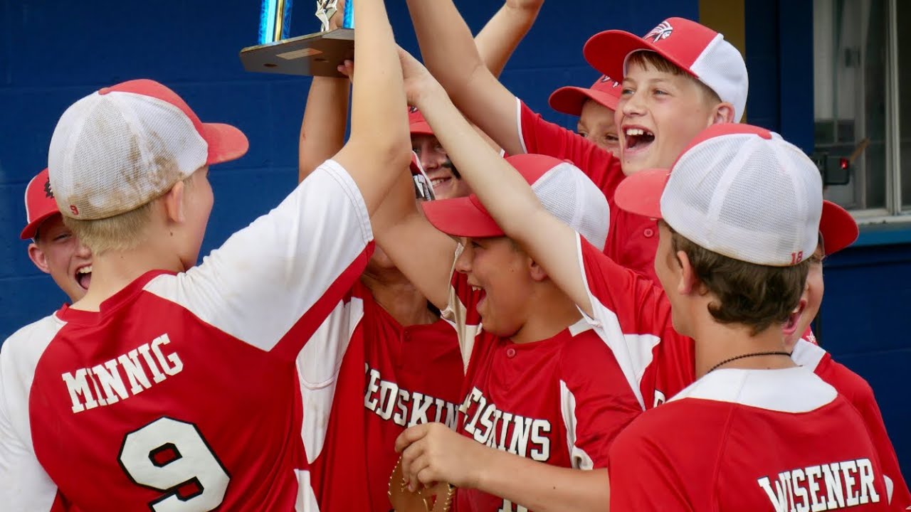 Wapakoneta Redskins 12u Moon City Classic Baseball Highlights - YouTube