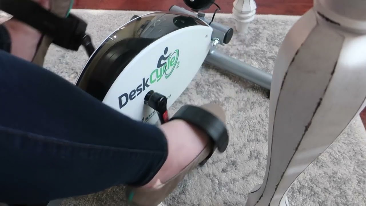 DeskCycle 2 Under Desk Bike Pedal Exerciser with Adjustable Leg Review ...