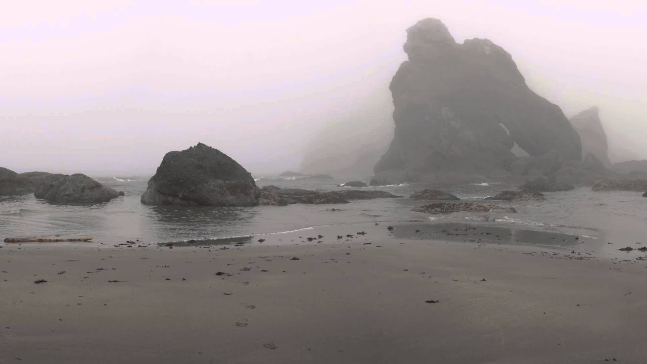 1 Hour - Nature Sounds - White Noise – Foggy Ocean - Waves - Relaxing ...