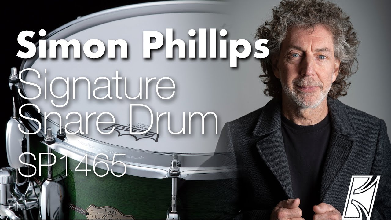 A New Simon Phillips Signature Snare Drum (SP1465) - YouTube