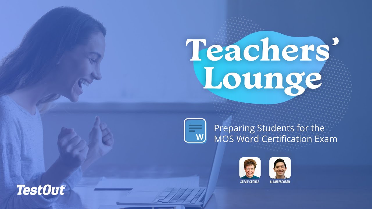 Help your students pass the MOS Word certification exam - YouTube
