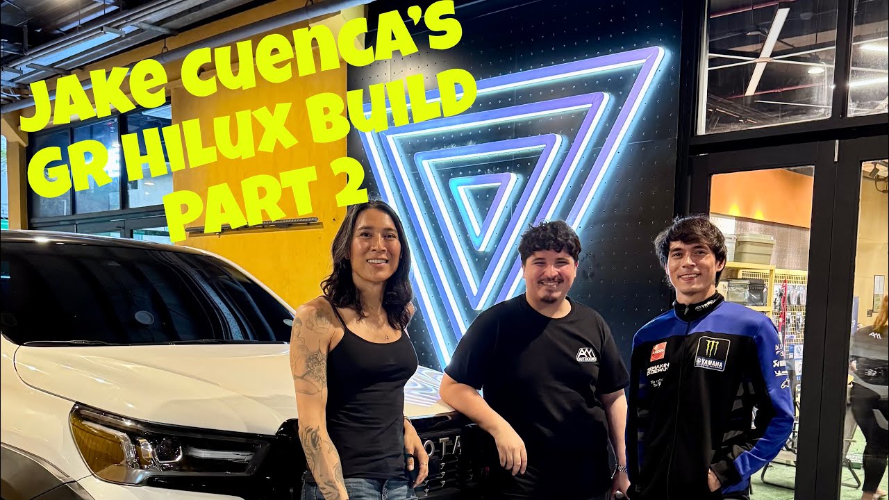 Jake Cuenca’s GR Toyota Hilux Build Part 2! - YouTube