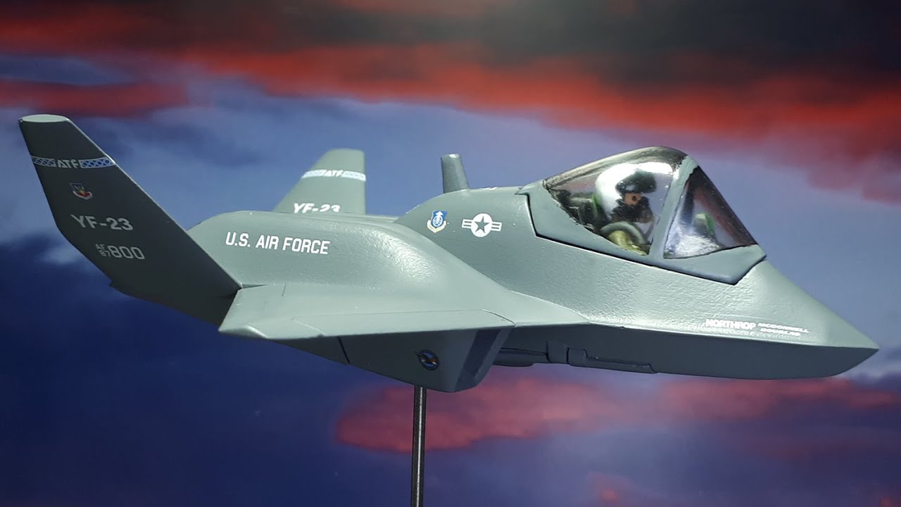Northrup MD YF-23 by Ships of Cats 3D printed Q version model airplane ...
