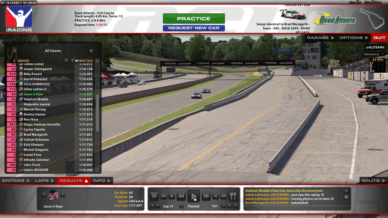 iRacing: LMP1 Fail - YouTube