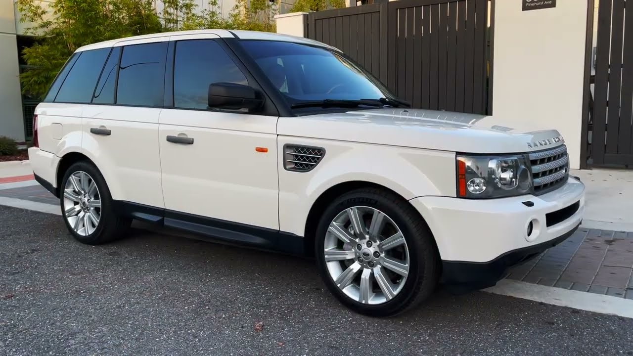 2008 Range Rover Supercharged White