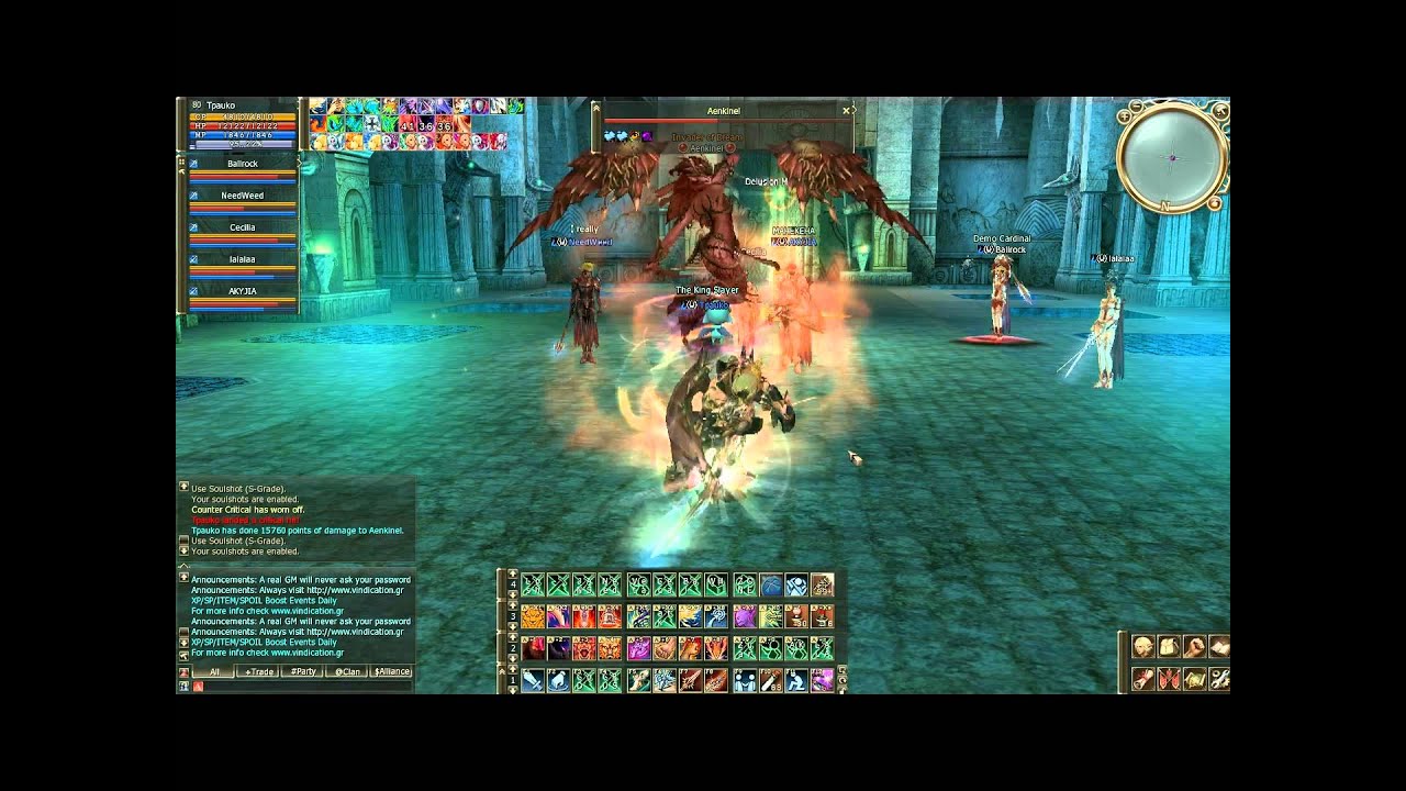 L2 Aenkinel 82 NoobWars - YouTube