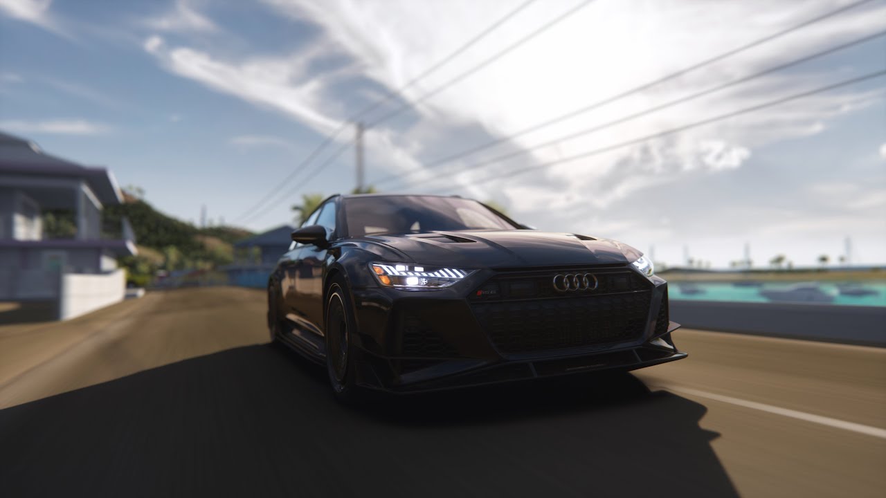 885 HP Audi RS6 C8 Getting Through No Hesi 415 Highway With Full Speed ...