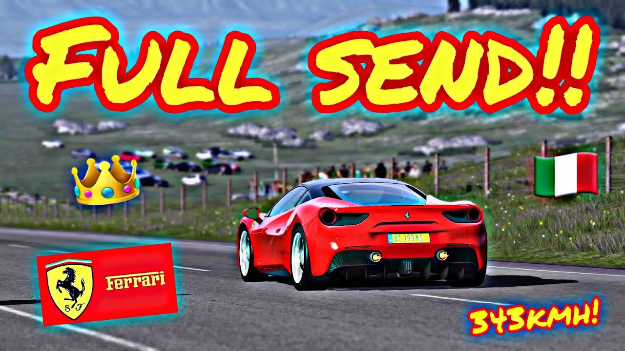 Ferrari 488 gtb MAX SPEED//Assetto Corsa - YouTube