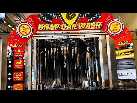 Snap Car Wash - Rare Brodway Tunnel Wash Equipment - Palatine IL