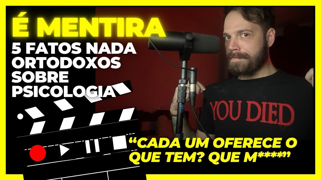 Caio em Si 017: Fatos Pouco Ortodoxos Sobre Psicologia - YouTube