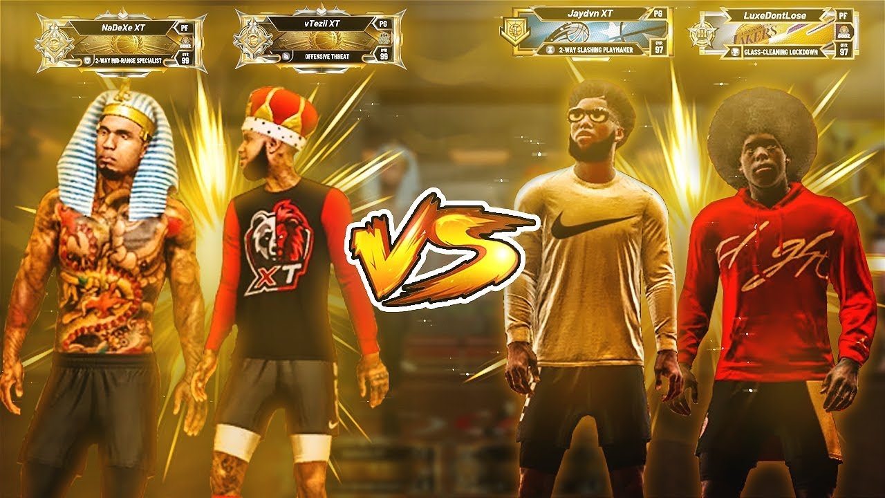 TEZII & NADEXE VS JAYDVN IN A BEST OF 3 SERIES ON NBA2K20! THE MOST ...
