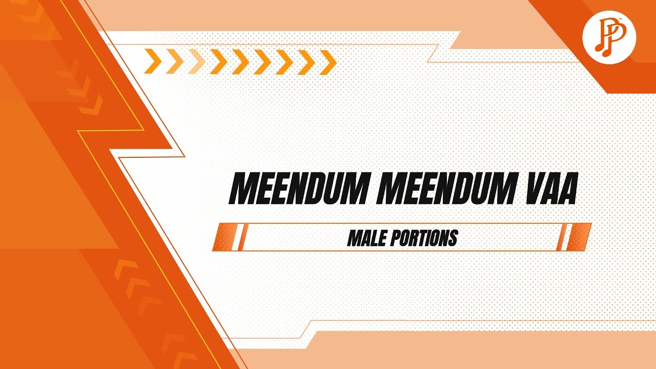 How to sing "Meendum Meendum Vaa - Male Portion" Song (Easily)? | Movie ...