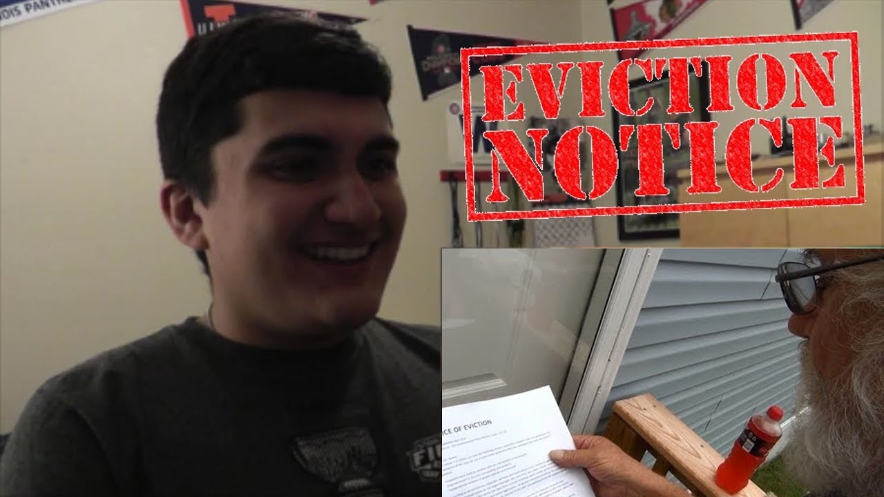 Angry Grandpa Gets Evicted Prank Reaction Youtube