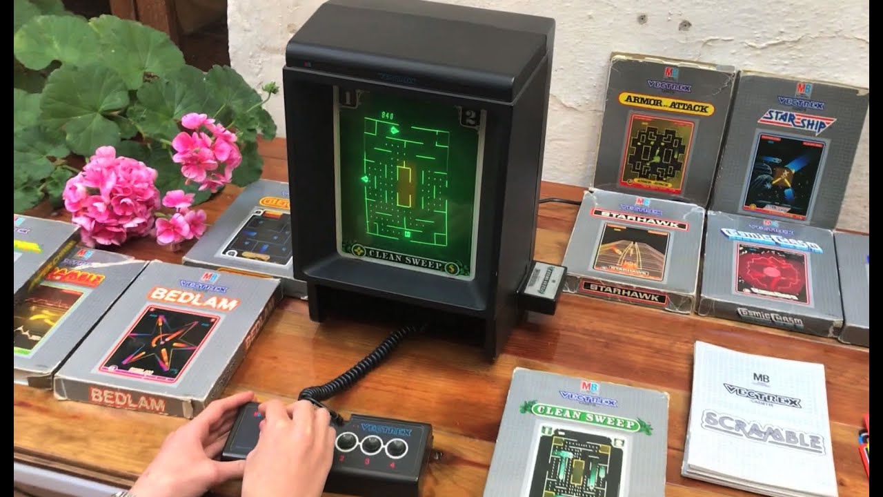 VECTREX de MB. La videoconsola con monitor integrado. Y Publicidad ...