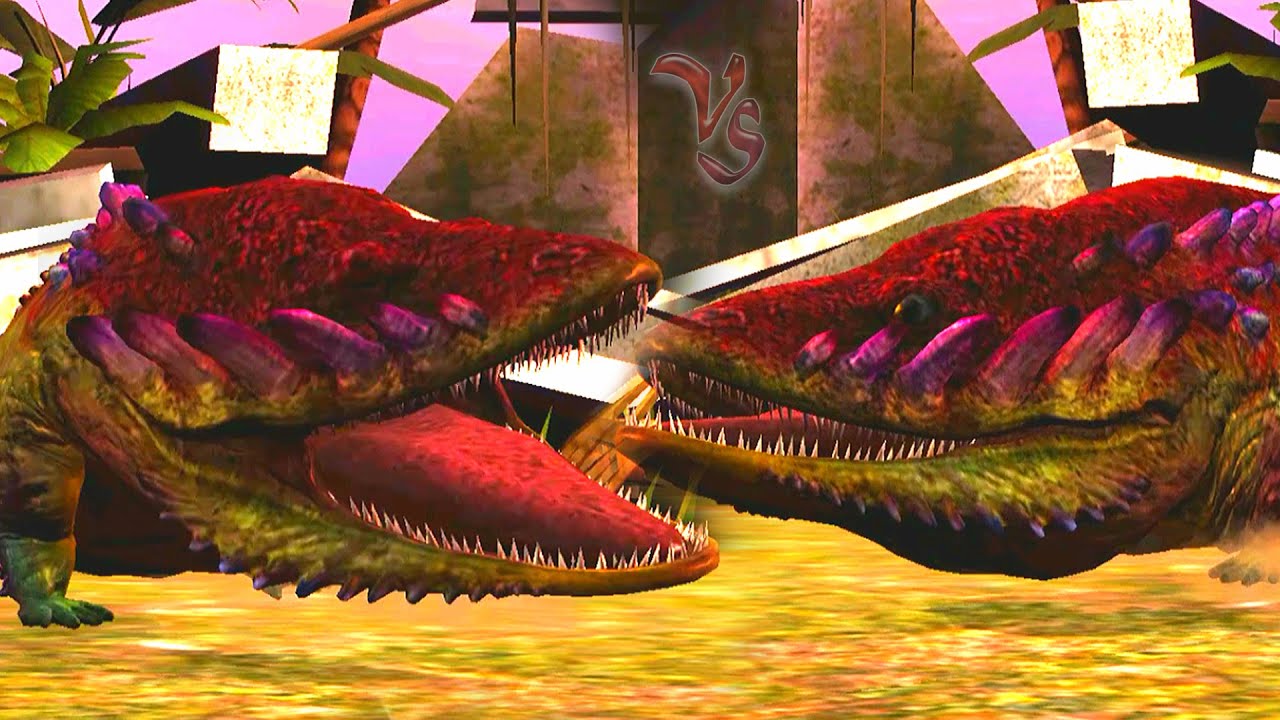 ERYOPS MAX LEVEL 40 BATTLE ERYOPS VS ERYOPS | JURASSIC WORLD THE GAME ...