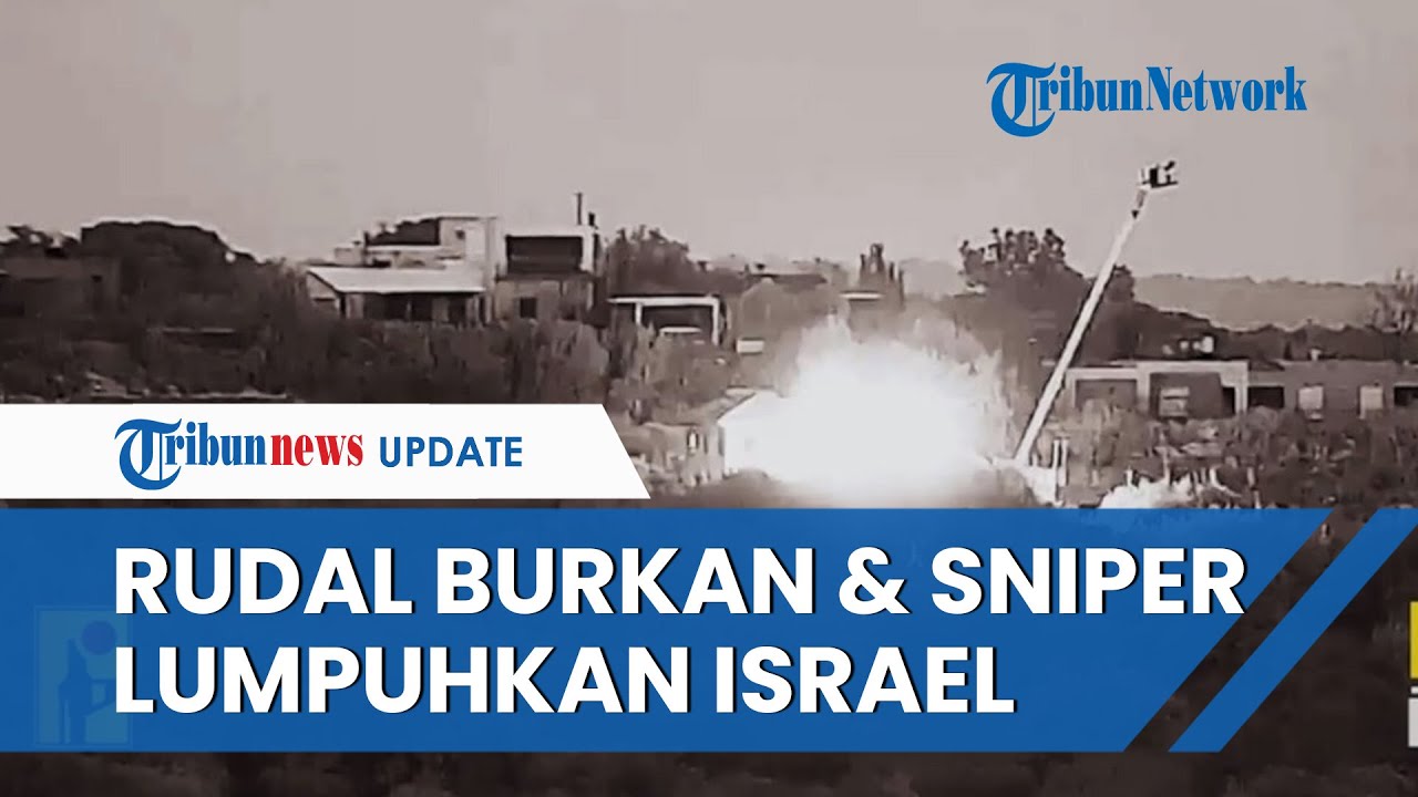 Kota-kota Israel Mencekam Dihantam Rudal Burkan Hizbullah! Sniper ...