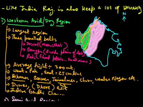 Rajasthan:- Physical division Part -1 - YouTube