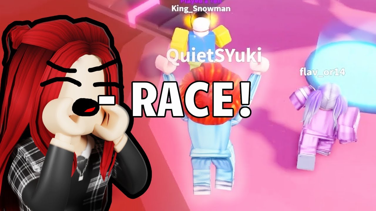 It's A RACE In An OBBY?! | Roblox - Obby Battles! - YouTube